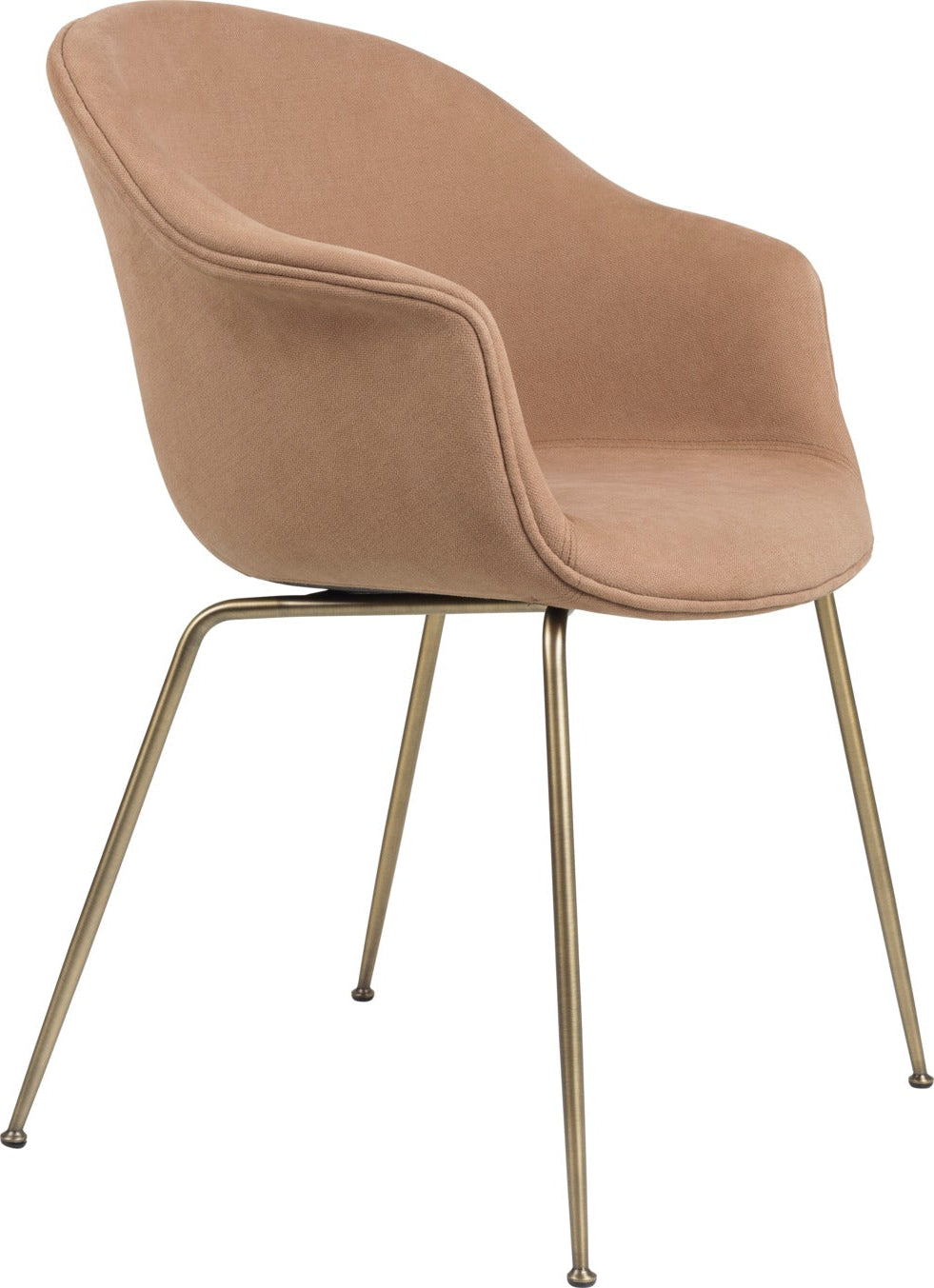 (Bestseller) Bat Dining Chair Fully Upholstered Conic Base – In Good ...